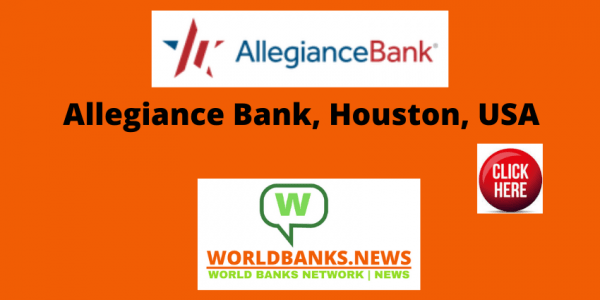 Allegiance Bank serves the Houston community and surrounding counties